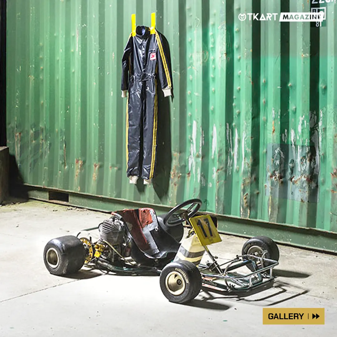 Touching Senna's kart | TKART - News, tips, tech about karting