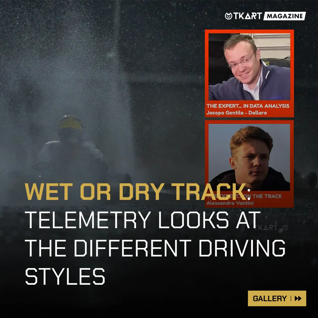 Wet or dry track: telemetry looks at the different driving styles ...