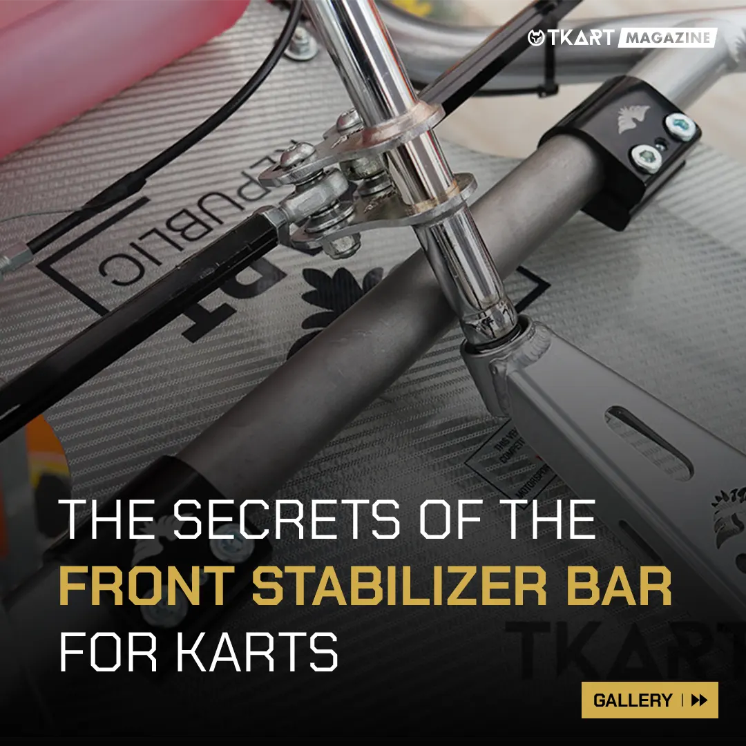 The secrets of the front stabilizer bar for karts, explained by Dino ...