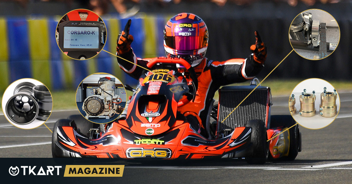 The essential accessories mounted on the CRG Road Rebel KZ2 World ...