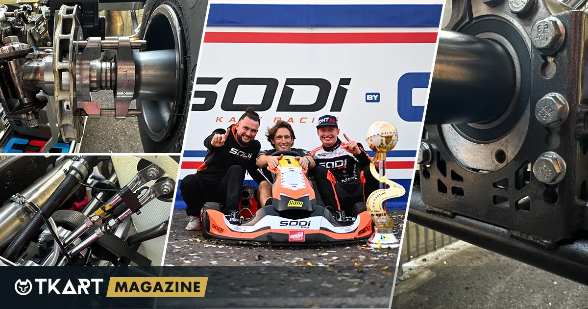 Tutti i particolari (e i segreti) del Sodi Sigma KZ motorizzato TM Kart ...